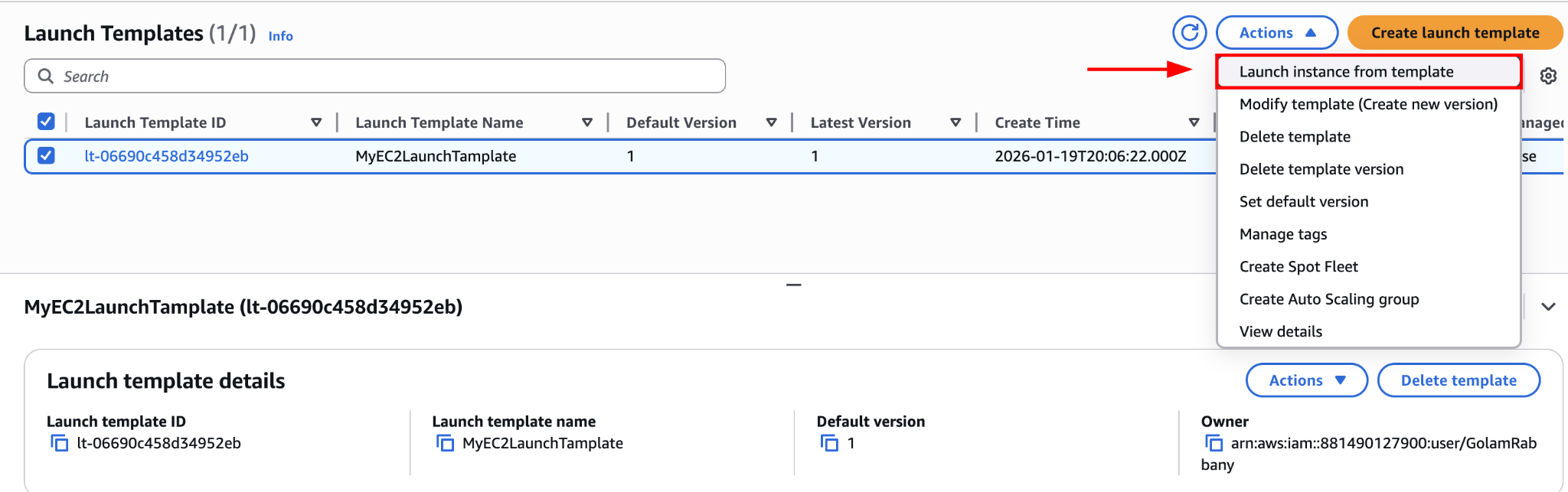 Creating an EC2 Launch Template (Practical Guide)